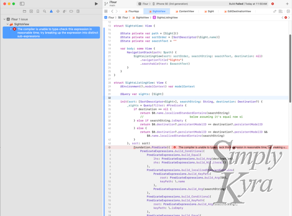 SwiftData: Solving Filtering by an Entity in the Predicate SwiftData: Solving Filtering by an Entity in the Predicate