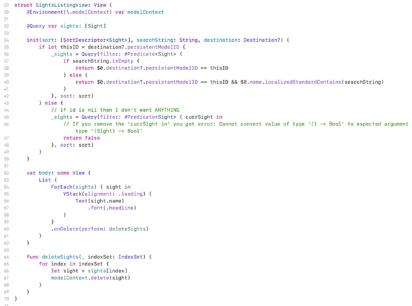 SwiftData: Solving Filtering by an Entity in the Predicate SwiftData: Solving Filtering by an Entity in the Predicate