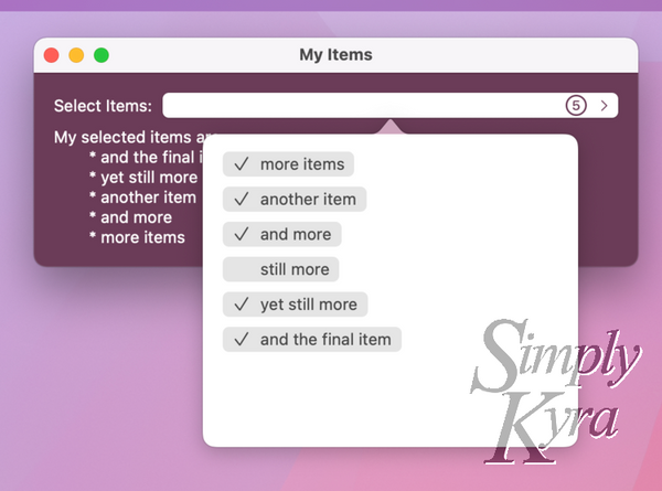 How To Make a Custom Picker with Multi-Selection in SwiftUI